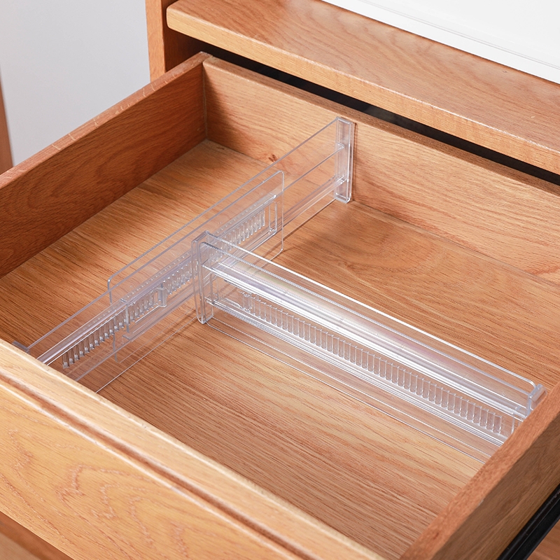 Drawer Divider Expandable Clear